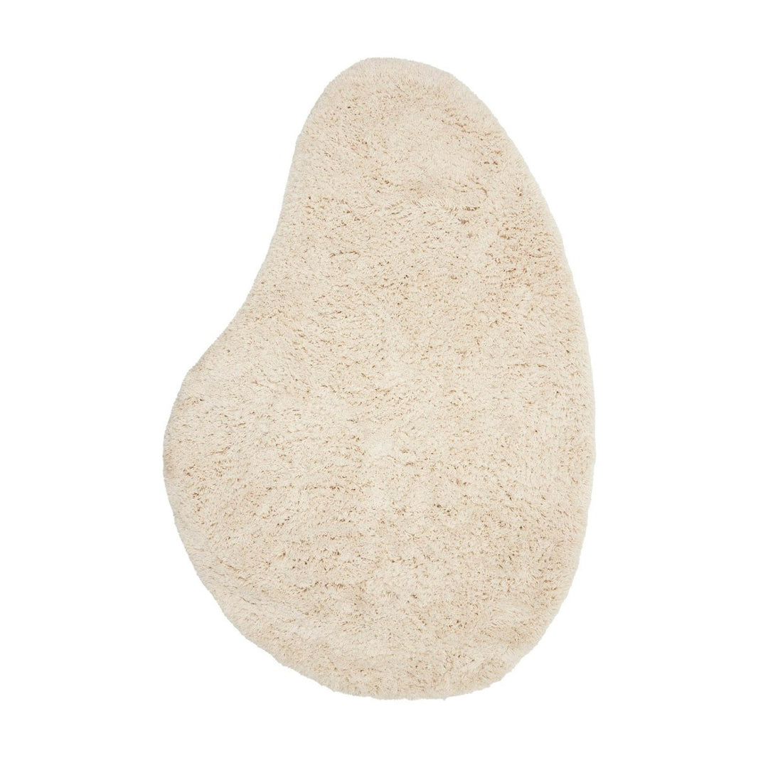 Organisch Hoogpolig Vloerkleed Pilo Ivoor Wit Polyester Interieur05 ...